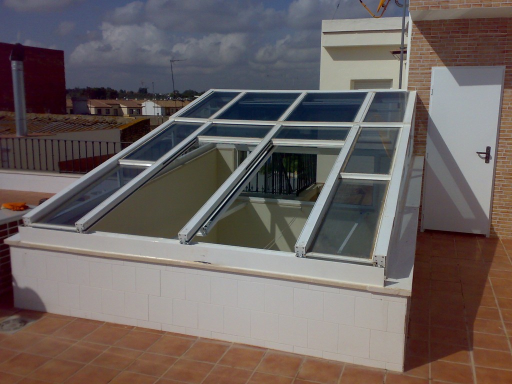 Imágenes de Estructuras de Aluminio montadas por Ventglas